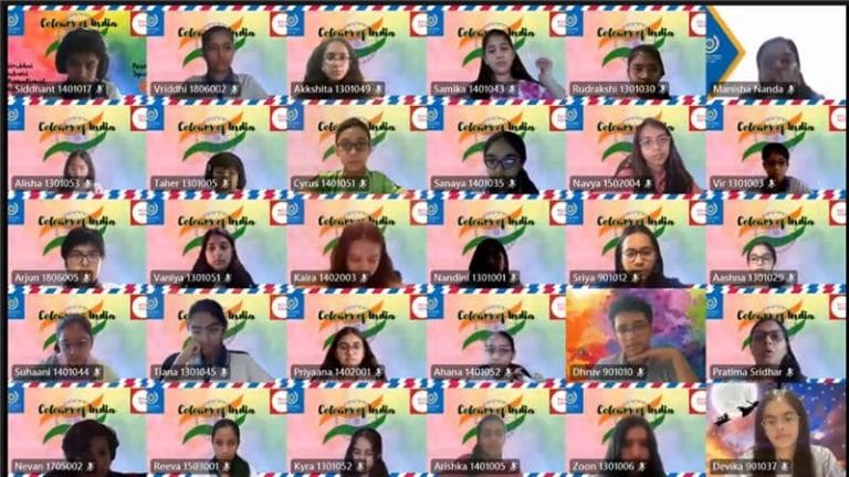 A Postcard from DAIS: Colours of India - Round Square