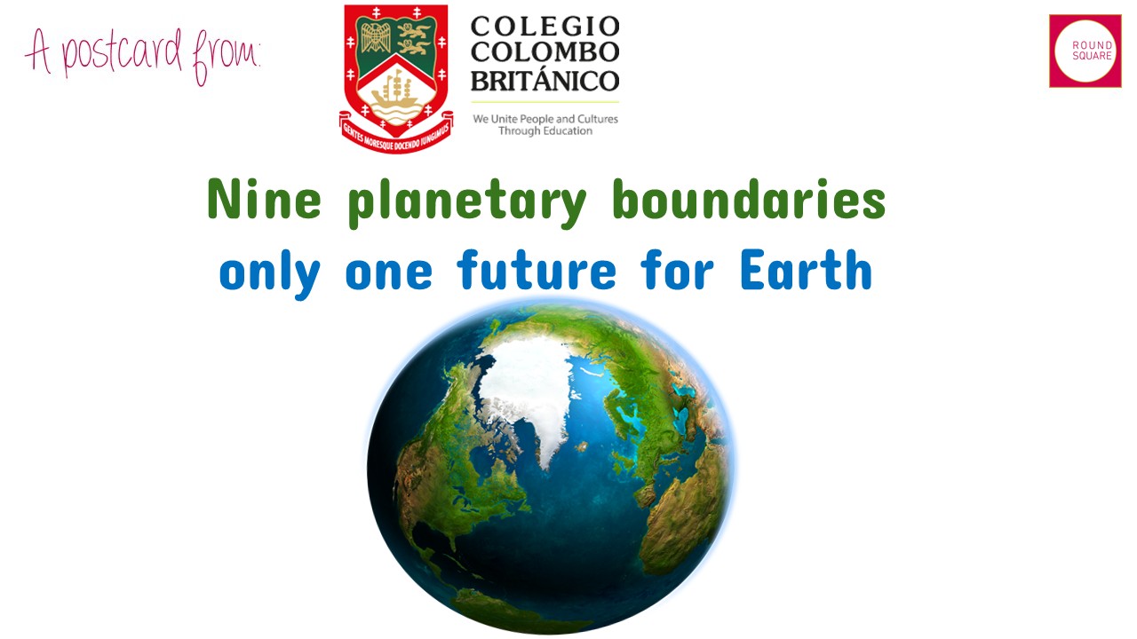 Round Square Zoom Postcard hosted by Colegio Colombo Británico - Round Square